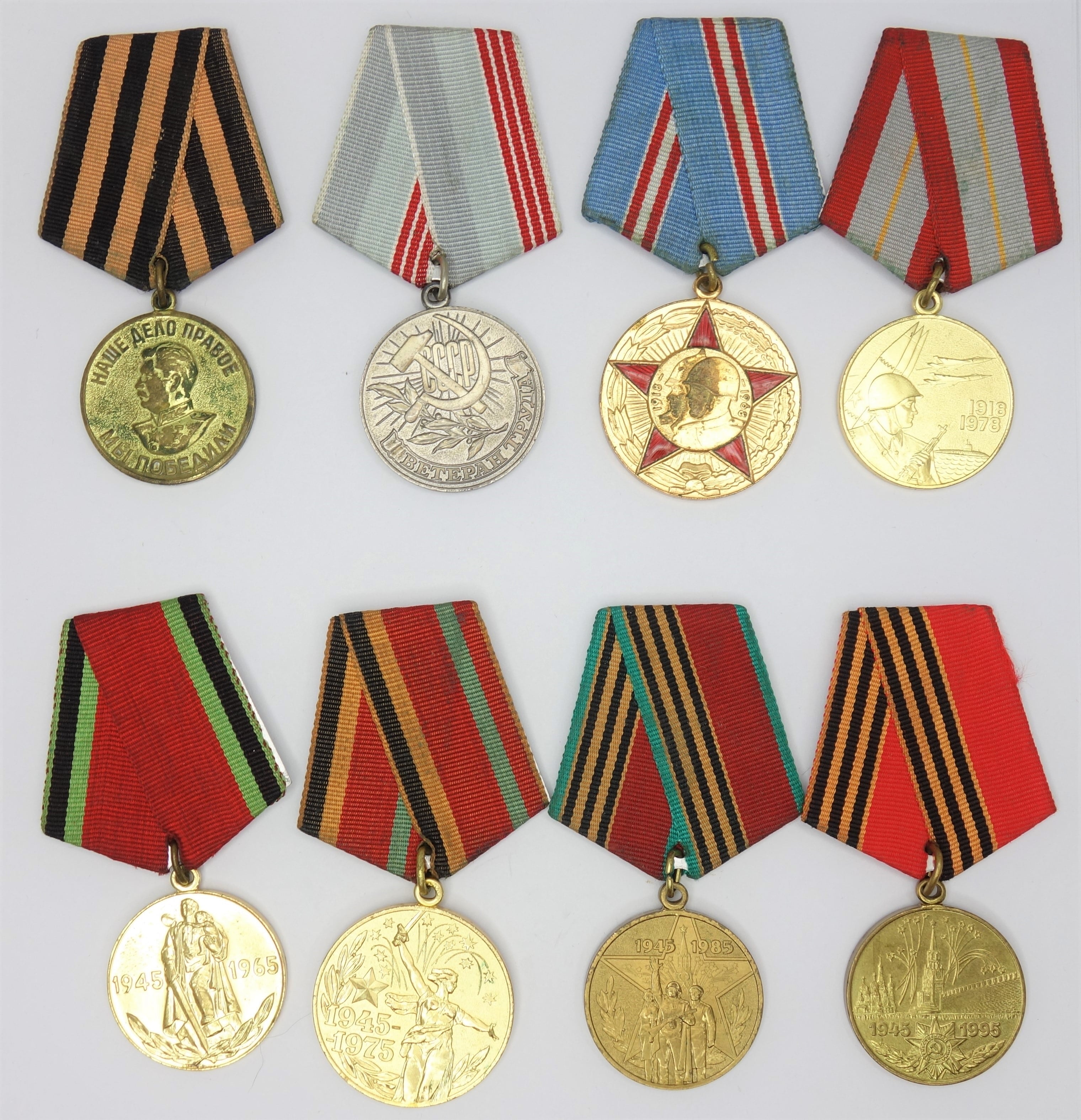 Very Complete Group of Soviet Orders and Medals + many personel items