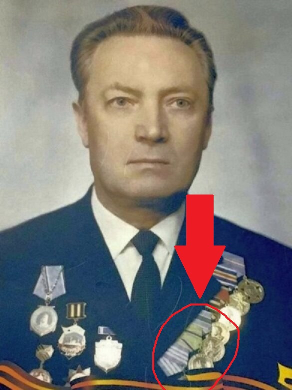 Soviet Medal of Ushakov #5798 with document | Soviet Orders